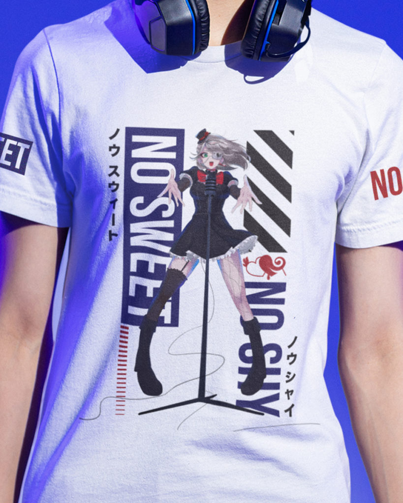 เสื้อยืด น้องสวีท (NSNS) ออกคอนเสิร์ต - Anime-style Art Clothes เสื้อ ...